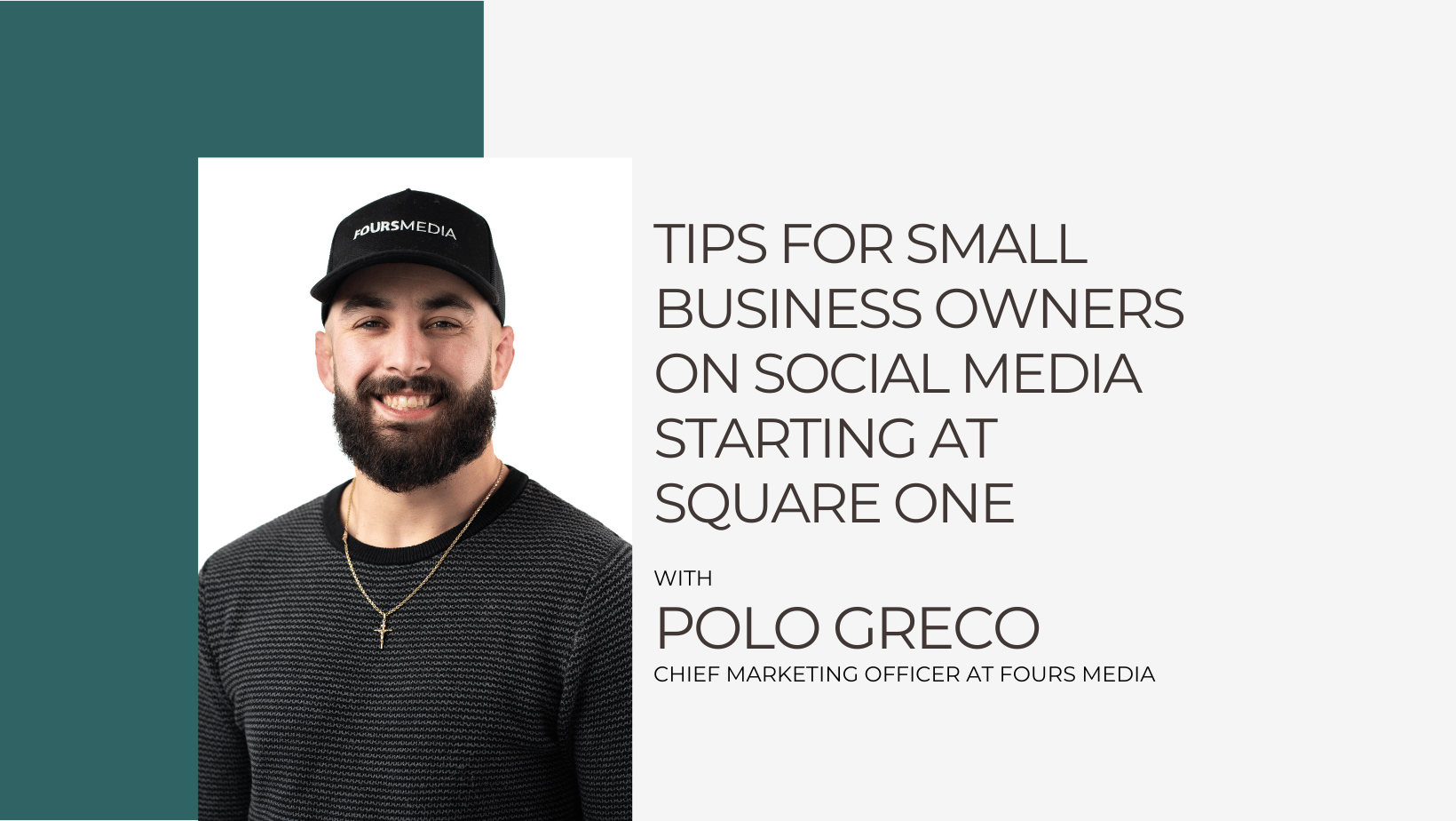 Tips For Small Business Owners on Social Media Starting at Square One ...